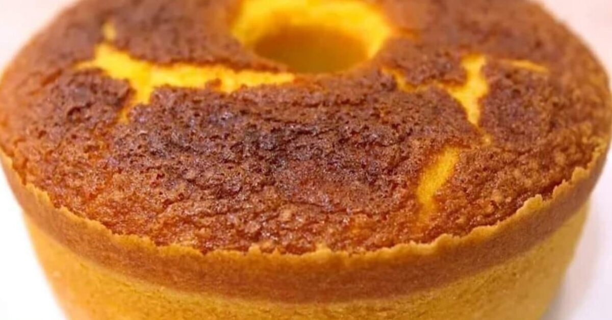 Bolo de Milho com leite condensado - Sabores á Mesa