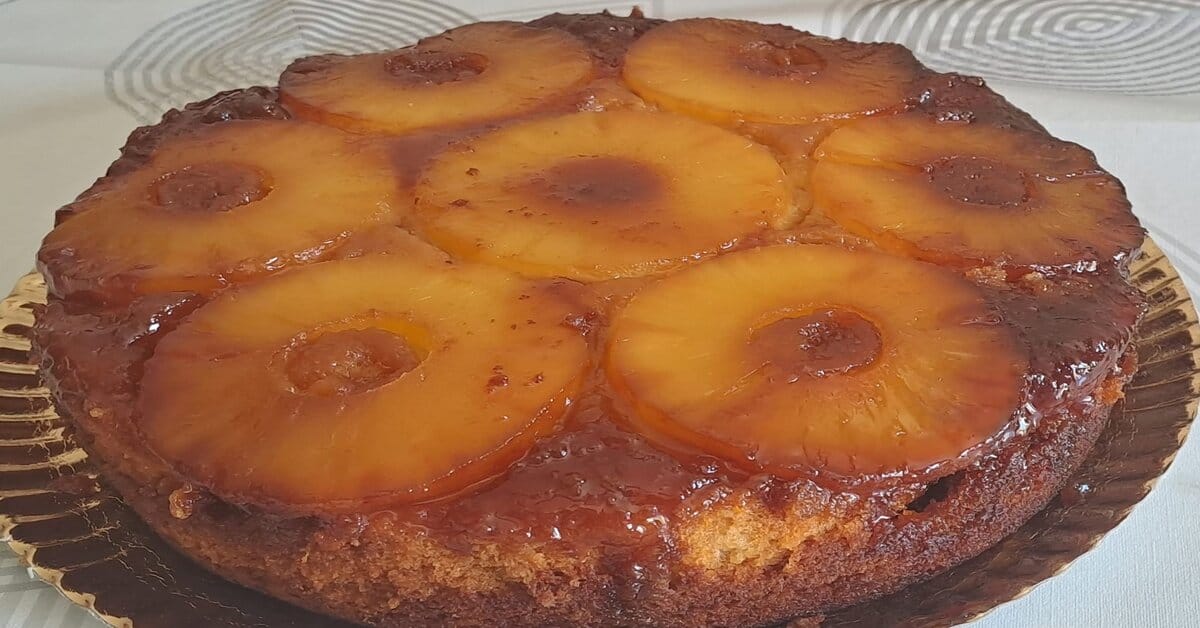 Bolo de Ananás - Sabores á Mesa