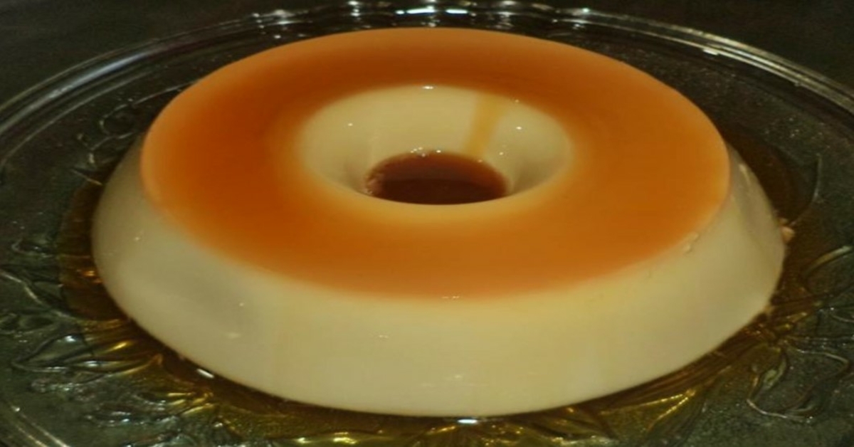 Pudim de Maria mole com Leite de Coco - Sabores á Mesa